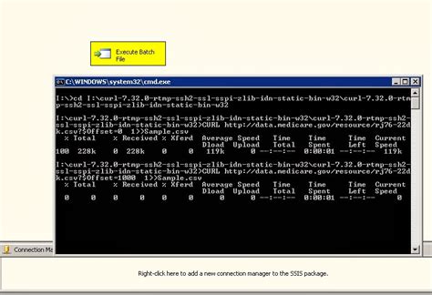 One Stop With Kk Ssis Executing A Set Of Command Line Arguments