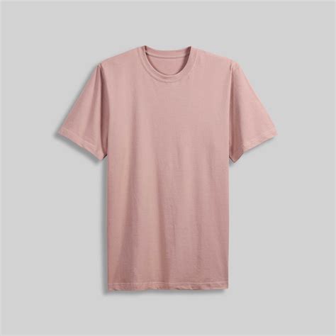 Blank Heavyweight T Shirt Dusty Rose 275 Gsm House Of Blanks