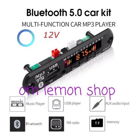 Mp3 Kit Modul Bluetooth 12v Radio Usb Aux 98bt Lazada Indonesia