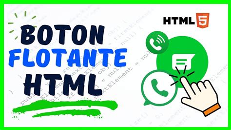 12 Cómo Hacer Un BotÓn Flotante En Html Y Css 🔴 Como Hacer Una Pagina Web Html Youtube