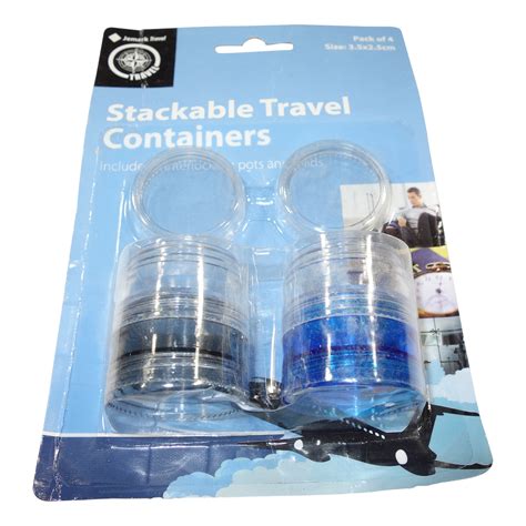 Travel Containers Stackable Craft Supplies
