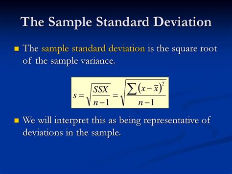 Standard Deviation Lecture 18 Sec Tue Oct 4 Ppt Download