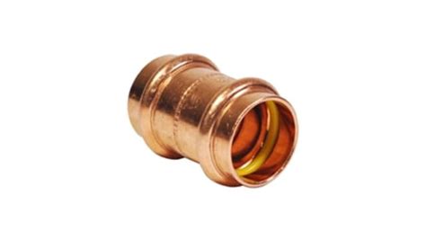 Copper Press Gas Coupling 25mm