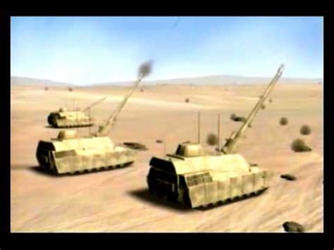 Xm2001 Crusader 155mm Sp Howitzer Youtube