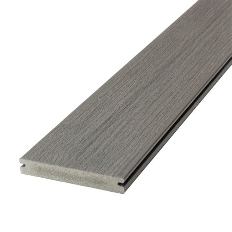 Deckorators Vista 1 In X 6 In X 16 Ft Driftwood Grooved Composite Deck Board In The Composite