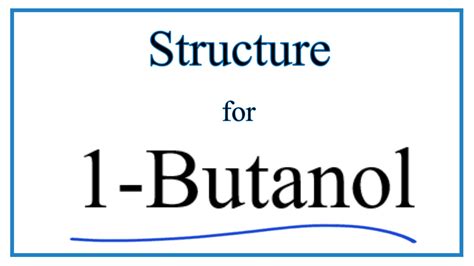 1 Butanol