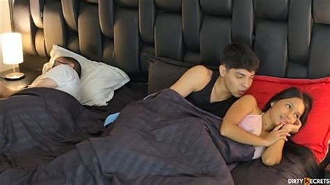 WE ENDED UP SHARING A BED WITH EMMA ANTURIN AND MR GARRISON AND WE HAD A SNEAKY FUCK AFTER A FAILED