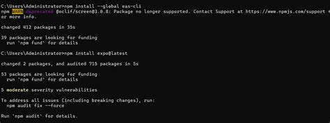 Reactjs Error When Trying To Use The Command Expo Runandroid Stack
