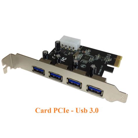 Card Pci Express Usb 3 0 4 Port Bamba