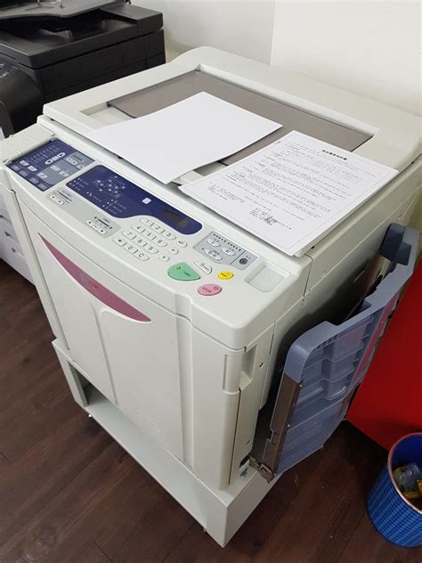 리소 마스터인쇄기 납품사례직생직접생산증명리소인쇄기ez230ez231rz230ez2301스텐실인쇄리소마스터기직접