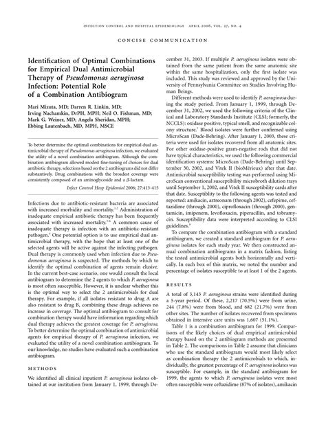 Pdf Identification Of Optimal Combinations For Empirical Dual