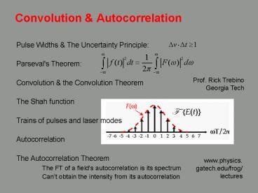 PPT Convolution PowerPoint Presentation Free To View Id 988d6 MzY1Y