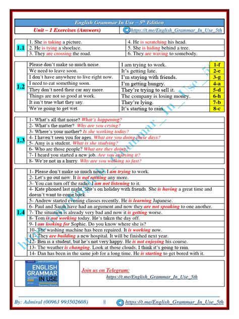 Unit 1 Answers Pdf