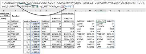 subtotal and dynamic arrays in excel part 3 a4 accounting