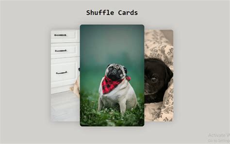 Shuffle Cards Using Css And Javascript Jobhum7