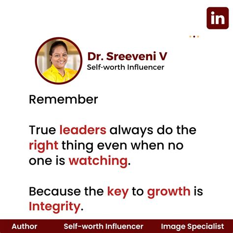 Keith Sipmann On Linkedin Integrity