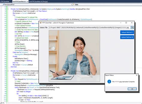 Vbnet แจกโค้ดฟรีการอัพโหลดไฟล์ขึ้นสู่ Web Hosting ด้วย Component มาตรฐานของ Ms เว็บบอร์ด