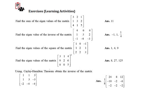Solved III Exercises Learning Activities Find The Chegg Com