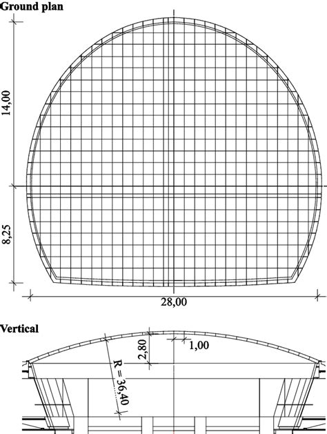 Initial Geometry Of The Glass Shell Download Scientific Diagram