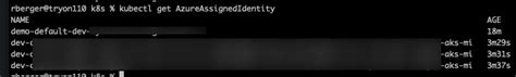 Some Example Code For Using AAD Pod Identity To Interact With Azure Services Issue