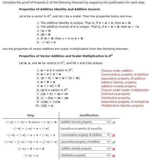 Solved Complete The Proof Of Property 6 Of The Following Chegg Com