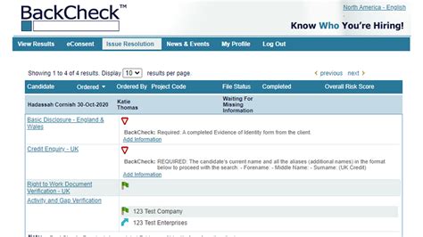 Tracking Additional Information Requests Sterling A First Advantage Company