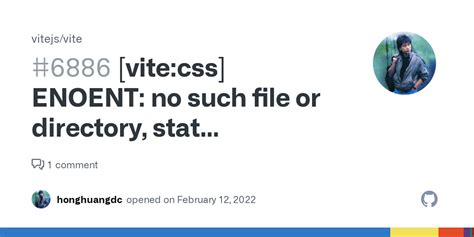 [vite css] enoent no such file or directory stat resource loading