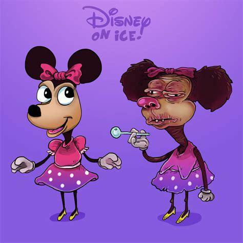 Minnie On Ice By Asherbuckley On Deviantart