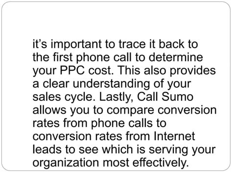 Important Call Tracking Metrics Ppt