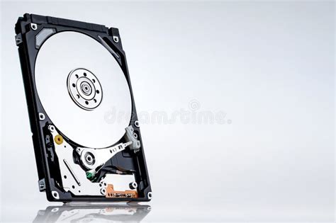 Inside Of Hard Disk Hdd Isolate Stock Image Image Of Important