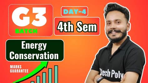 energy conservation g3 batch day 4 bteup exam 2024 polytechnic