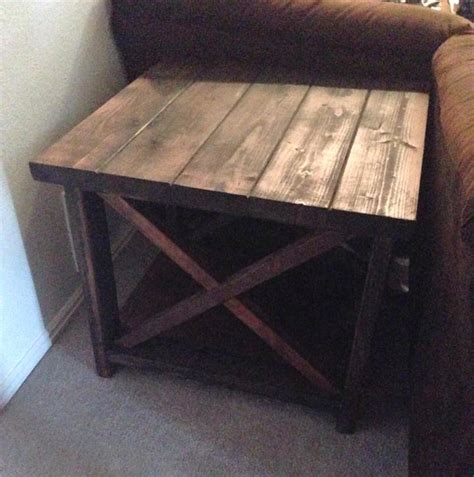 Rustic X Coffee Table And End Tables Ana White Rustic X Coffee Table And End Tables Ana White