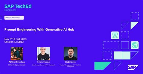 How Saps Generative Ai Tool Transforms Sap Abhinav Srivastava Posted