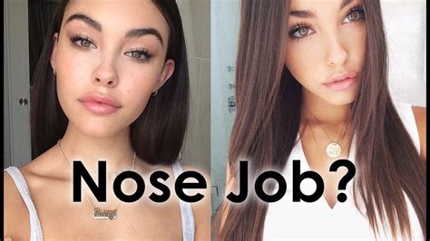 Madison Beer Responds To Plastic Surgery Rumors I Didn T Get A Nose Job Youtube