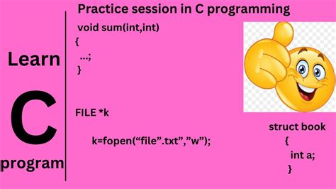 C Programming Practice On Functions Pointers Structures And File