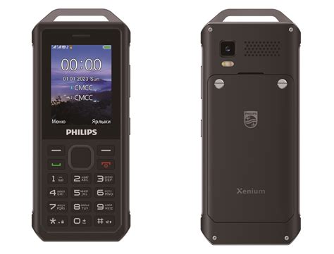 Philips Xenium E2317 вышел в России: цена и характеристики