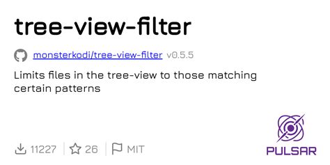 Tree View Filter