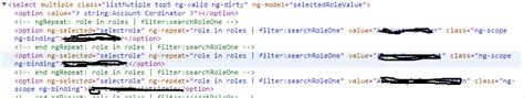 Refreshing Multiple Listbox With Angularjs Stack Overflow