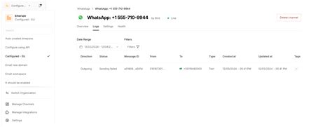 Send A Whatsapp Message Bird Api Docs