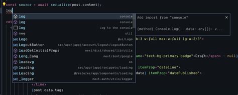 How To Remove The Top 2 Suggestions When Typing Log In A Tsxtsjsjsx File I Am Importing