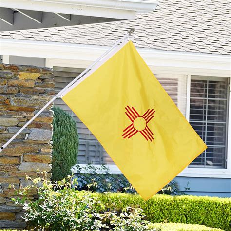 New Mexico Flag 3x5ft Flag Of New Mexico New Mexican Flag 3x5 Newmexico