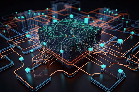 Ai Generative Data Flow In Cyber Networks Blockchain And Big Data