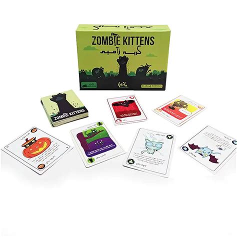 بازی فکری گربه زامبی Zombie Kittens فانی‌لند