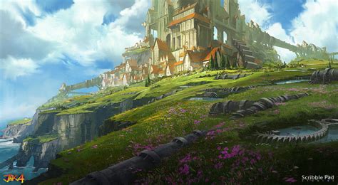 Beautiful Concept Art For Cancelled Jak And Daxter 4 Find Its Way To The Internet