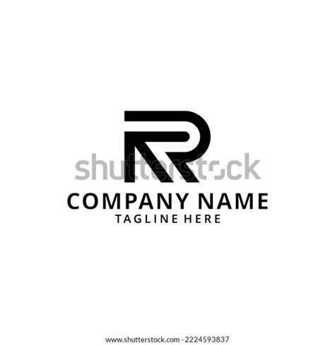 Illustration Rrr Letter Initial Logo Design Stock Vector Royalty Free 2224593837 Shutterstock