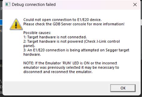 Debug Error Forum Rx Mcu Renesas Engineering Community