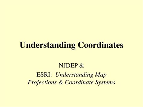 Ppt Understanding Coordinates Powerpoint Presentation Free Download