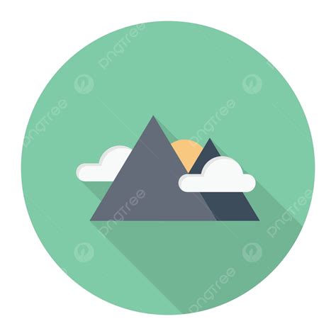 Clouds Hills Shape Symbol Vector Hills Shape Symbol Png And Vector