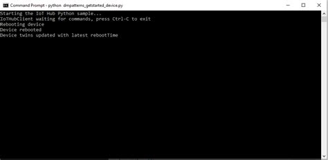 Manajemen Perangkat Menggunakan Metode Langsung Python Azure Iot