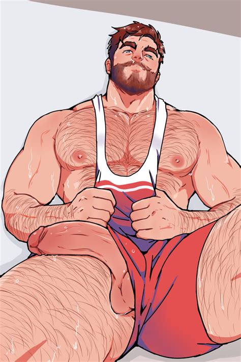 Rule 34 Big Cock Big Penis Boner Erect Penis Erection Hairy Hairy Chest Head Grab Huge Cock